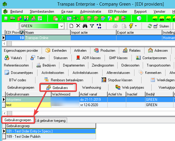 Veldinstellingen | Art Systems Wiki